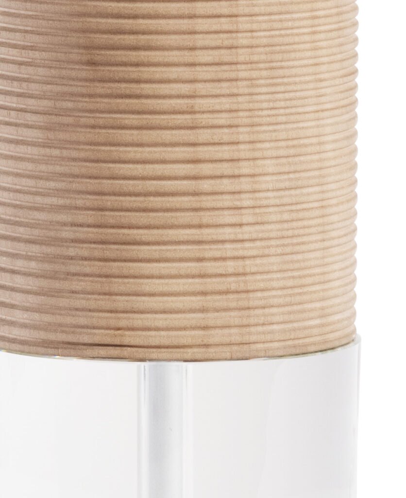 Admiral Table Lamp - solid wood, crystal | FlowDecor