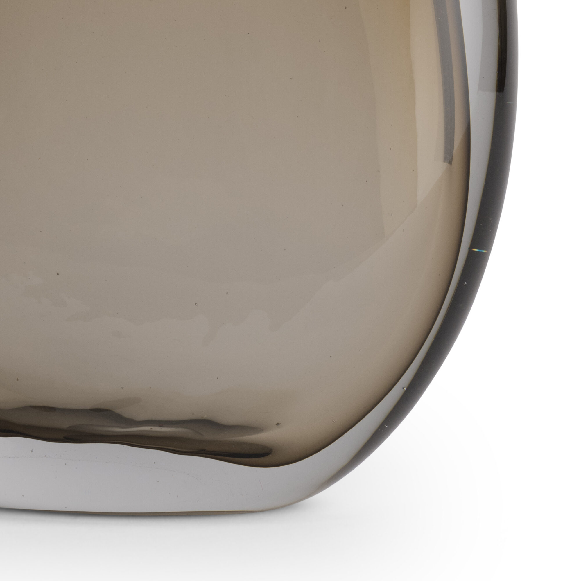 Albion Vase - beige glass | FlowDecor