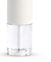 Baby Bermuda Table Lamp - off white, crystal | FlowDecor