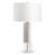 Bermuda Table Lamp - off white, crystal | FlowDecor
