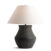Drew Table Lamp - black ceramic | FlowDecor