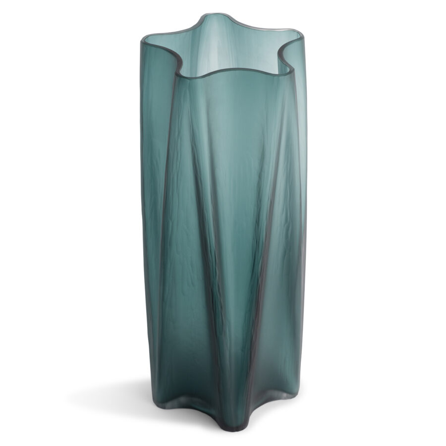 Eric Vase - teal glass | FlowDecor