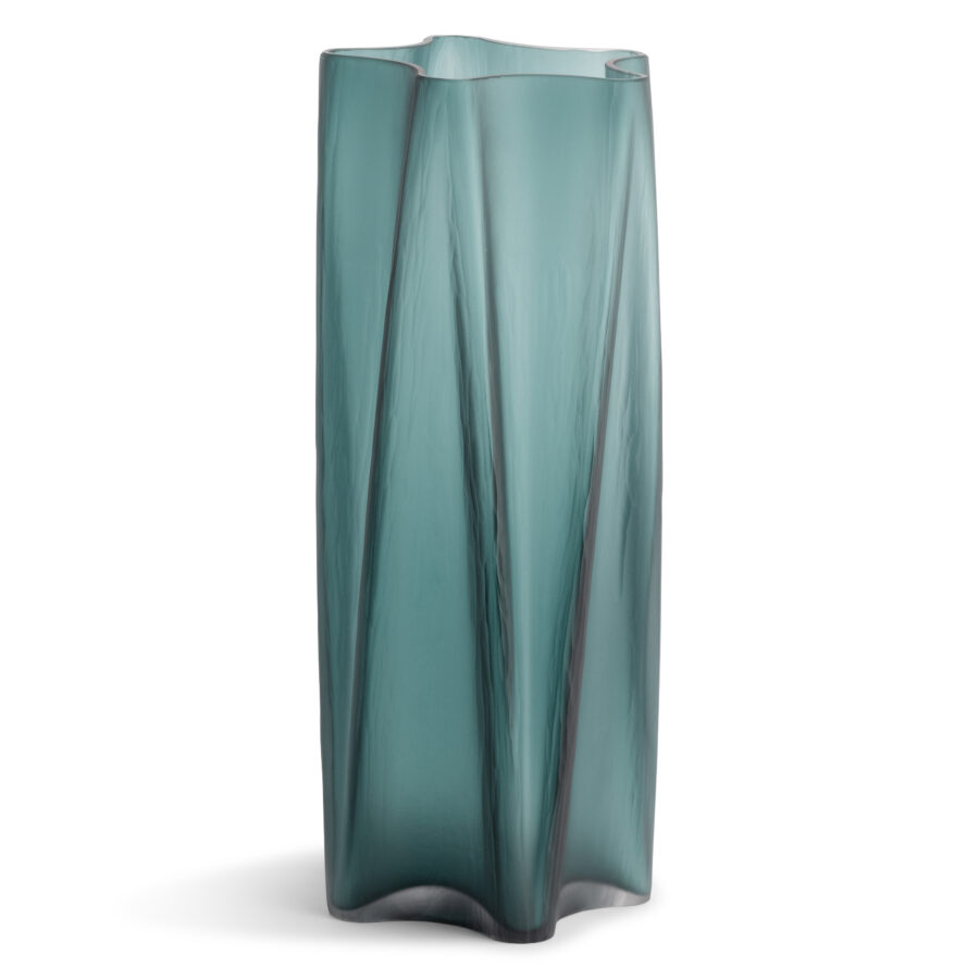 Eric Vase - teal glass | FlowDecor
