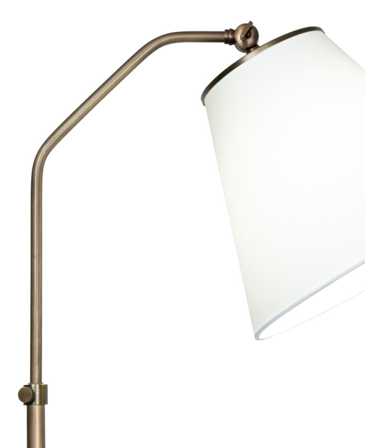 Fin Floor Lamp - antique brass | FlowDecor