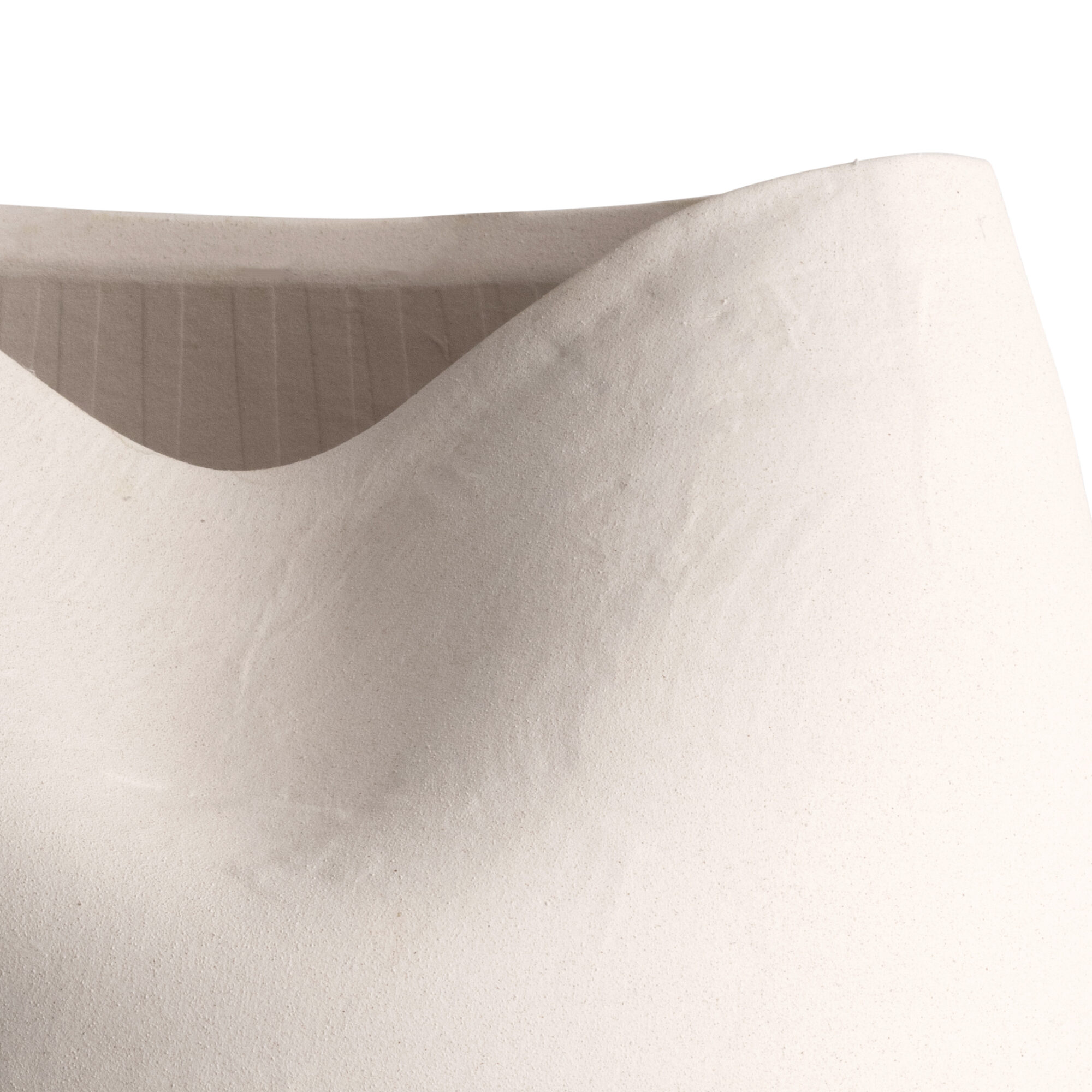 Gage Vase - off white ceramic | FlowDecor