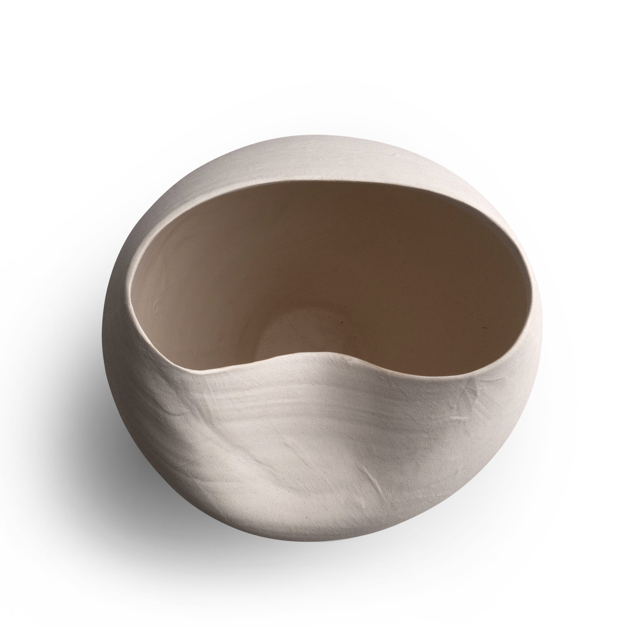 Gage Vase - off white ceramic | FlowDecor