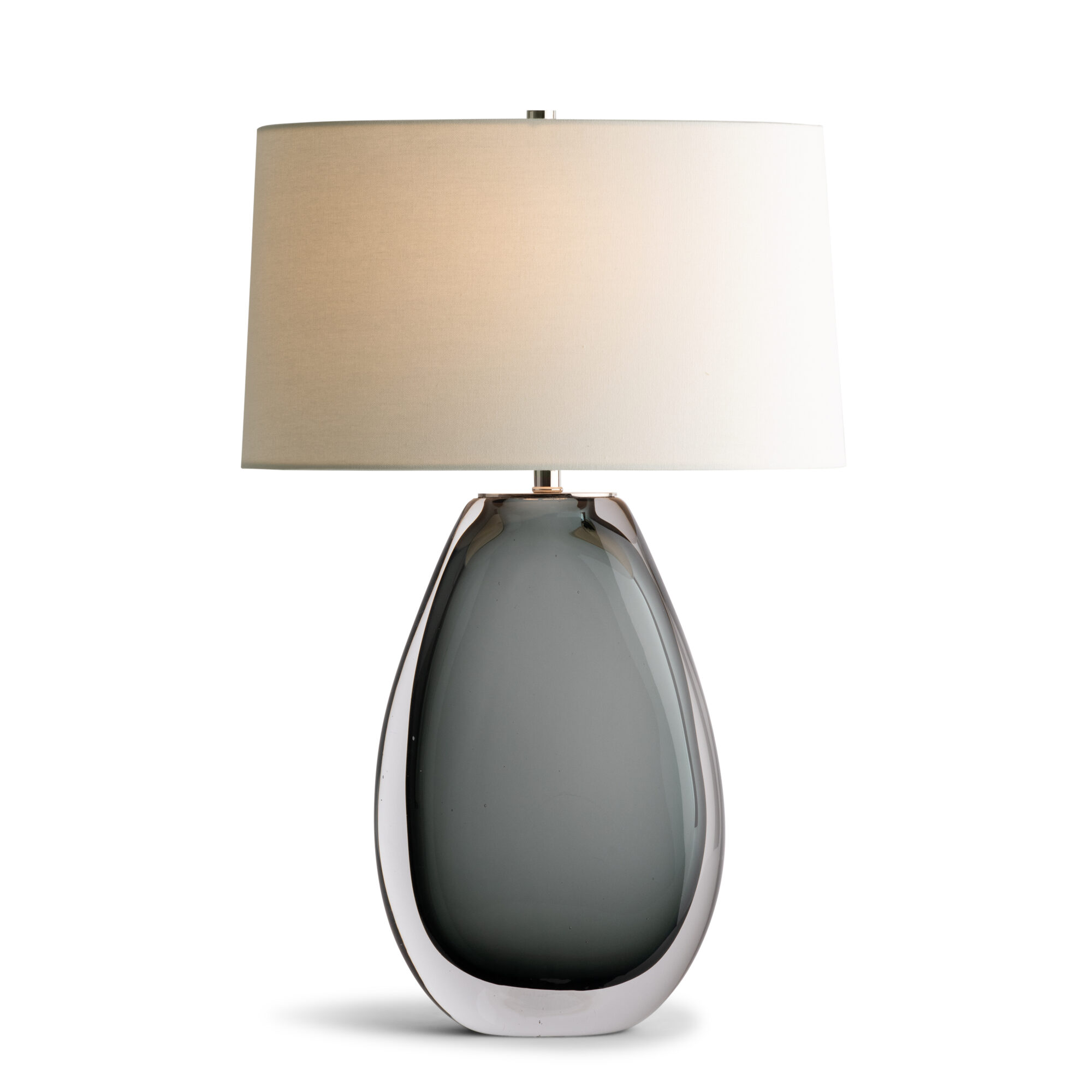 James Table Lamp - grey glass | FlowDecor