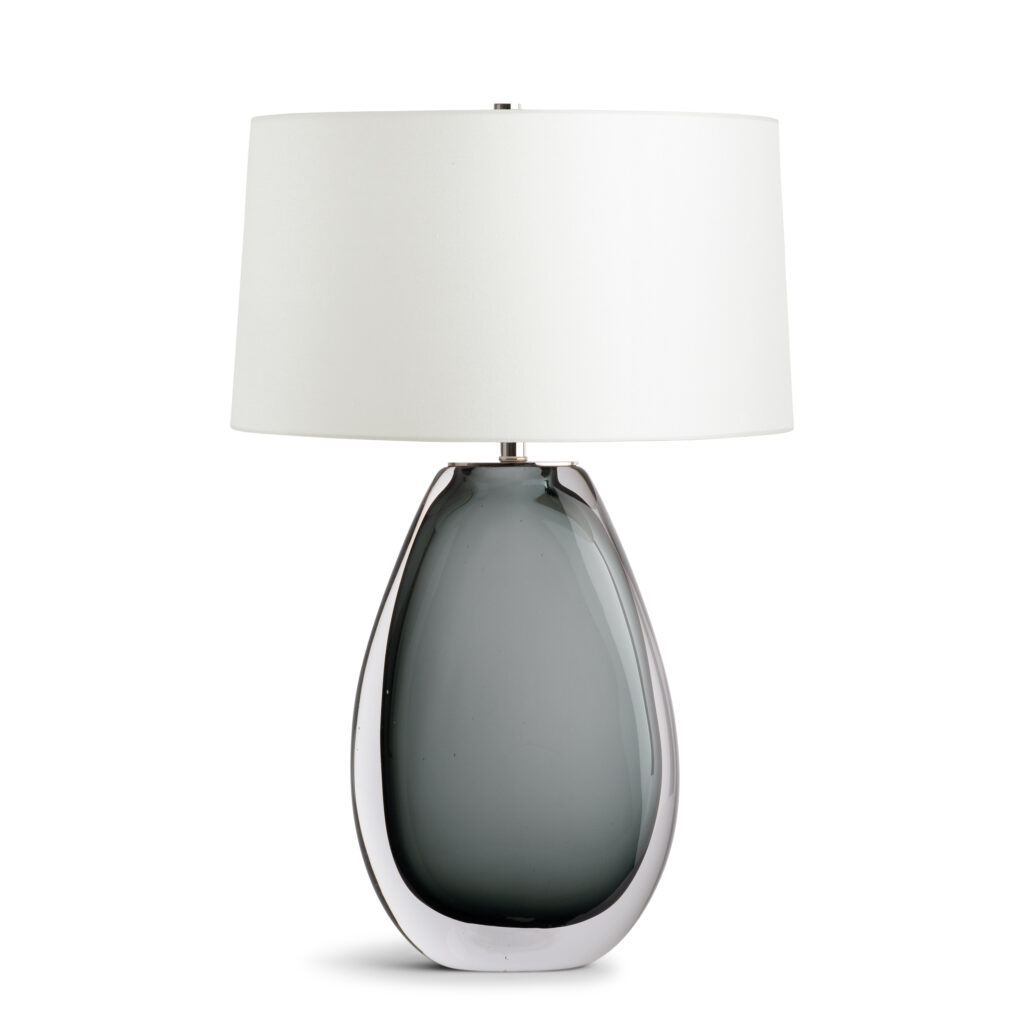 James Table Lamp - grey glass | FlowDecor