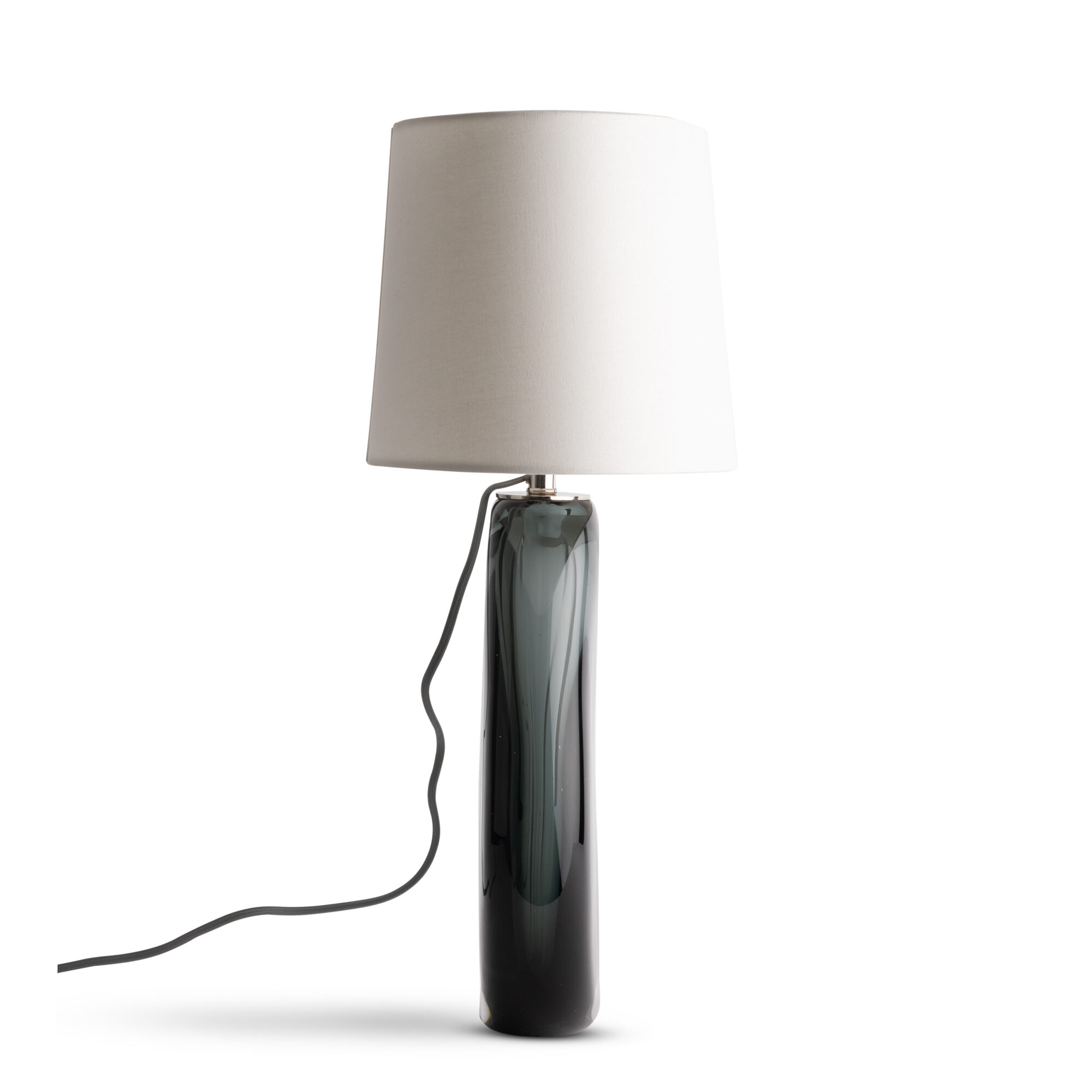 James Table Lamp - grey glass | FlowDecor