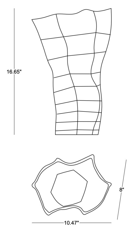 Lucille Vase - off white ceramic | FlowDecor