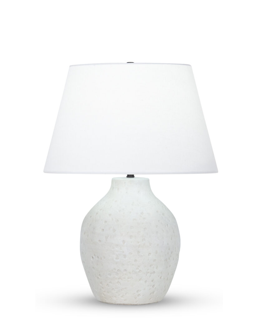 Luna Table Lamp - off white ceramic | FlowDecor