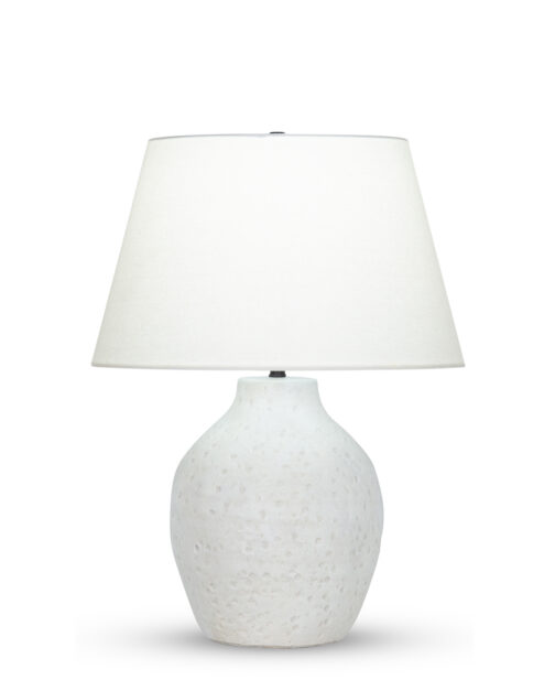 Luna Table Lamp - off white ceramic | FlowDecor