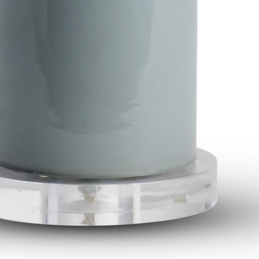 Miranda Table Lamp - blue glass | FlowDecor