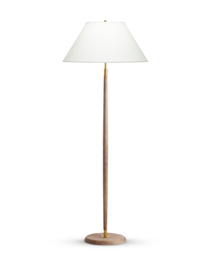 Portland Floor Lamp - solid wood | FlowDecor