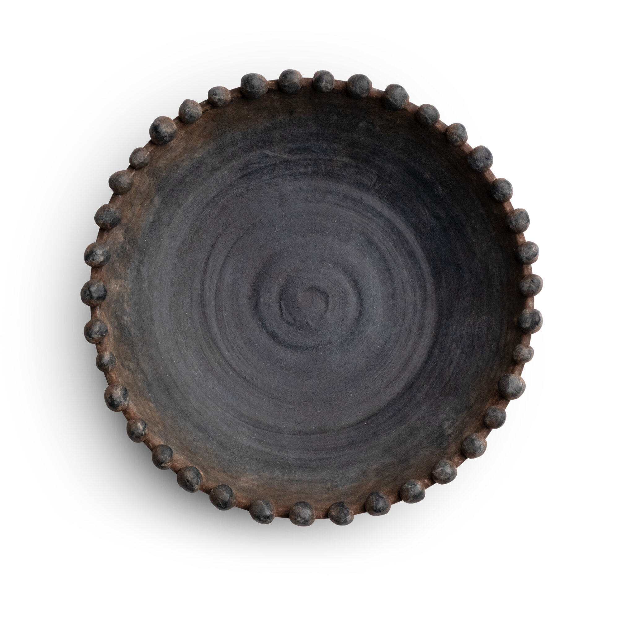 Raleigh Bowl - black ceramic | FlowDecor