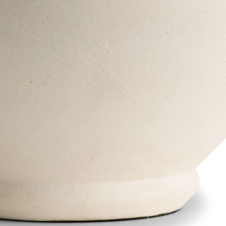 Sandra Table Lamp - off white ceramic | FlowDecor