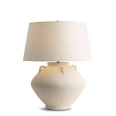 Sandra Table Lamp - off white ceramic | FlowDecor