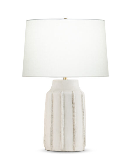 Valentina Table Lamp - off white ceramic | FlowDecor