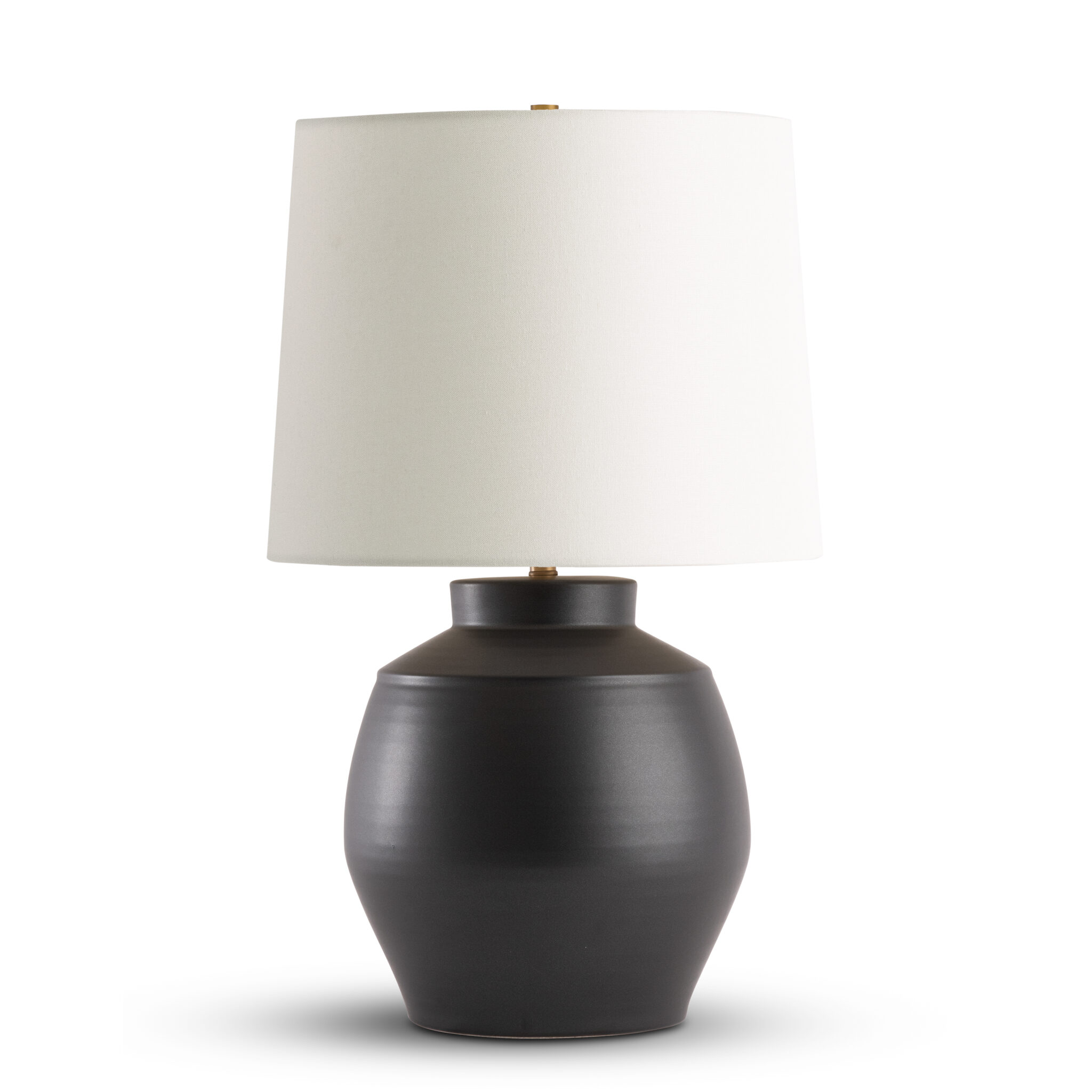 Pavia Table Lamp - black ceramic | FlowDecor