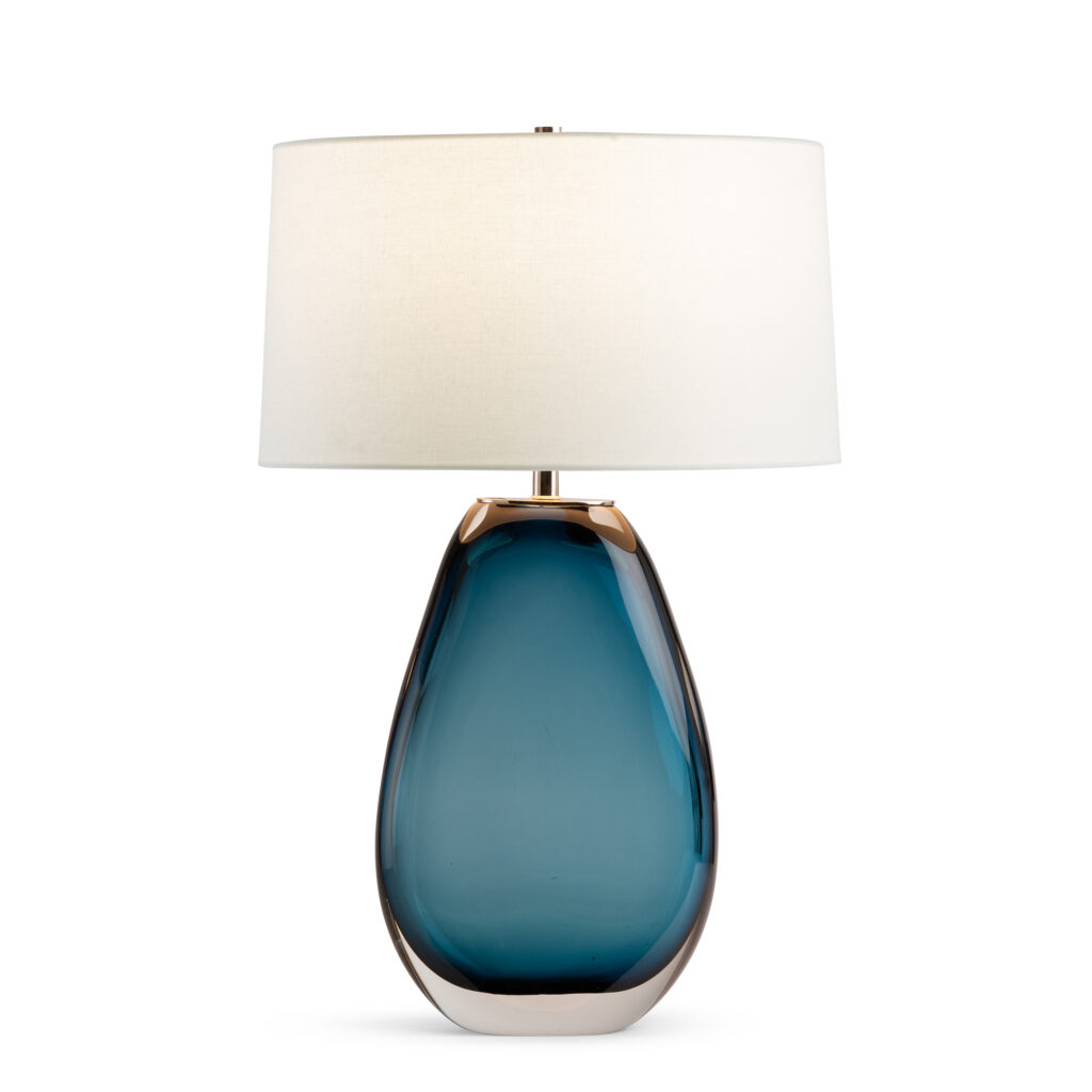 Marina Table Lamp - blue glass | FlowDecor