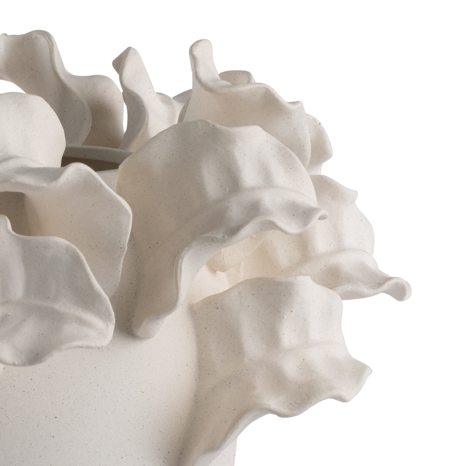 Isla Vase - off white ceramic | FlowDecor